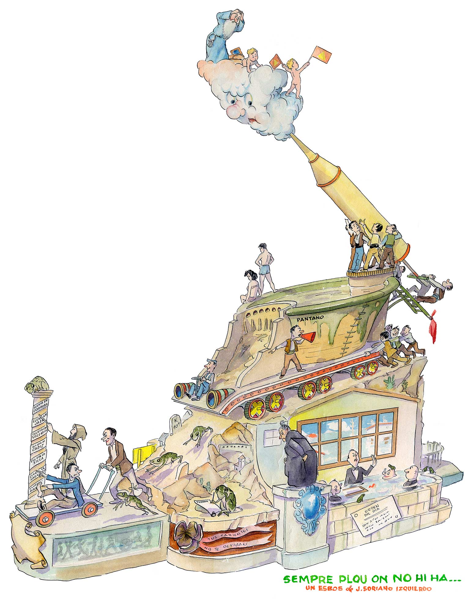 1954 Plaça del Doctor Collado – José Soriano Izquierdo